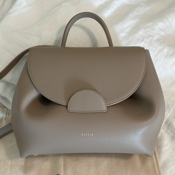 Polene | Bags | Polene Numero Un Textured Taupe Like New Condition ...